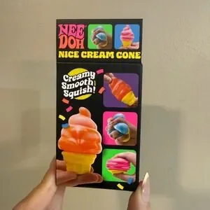 Schylling | Toys | Nee Doh Nice Cream Cone Nee Doh Pink Fidget Toy ...